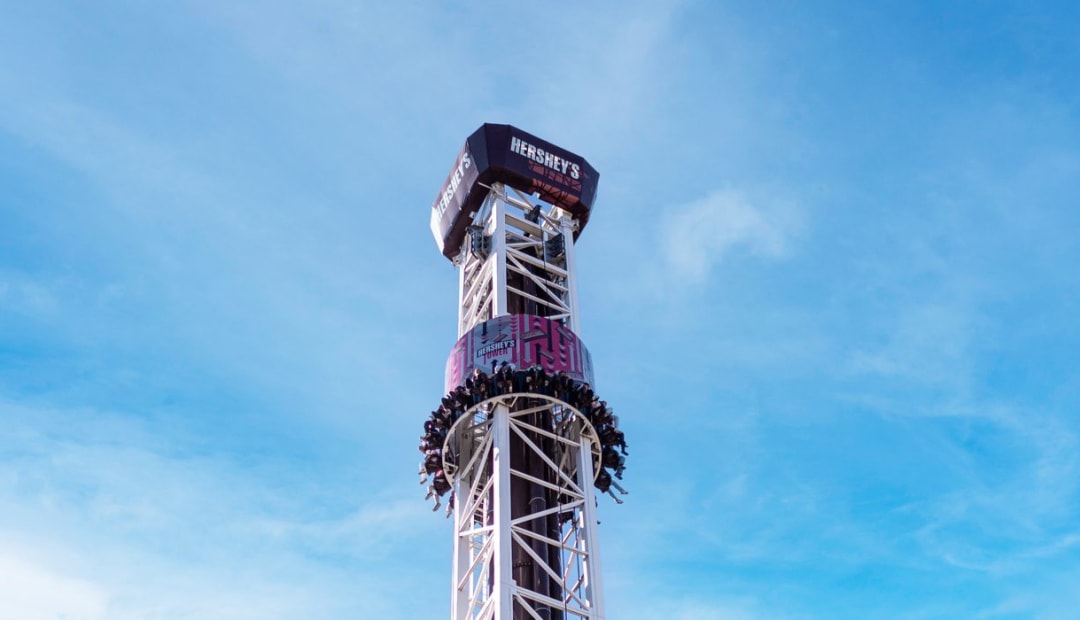 Hershey Triple Tower - Hershey's Tower @ Hersheypark - Themeparkplanner